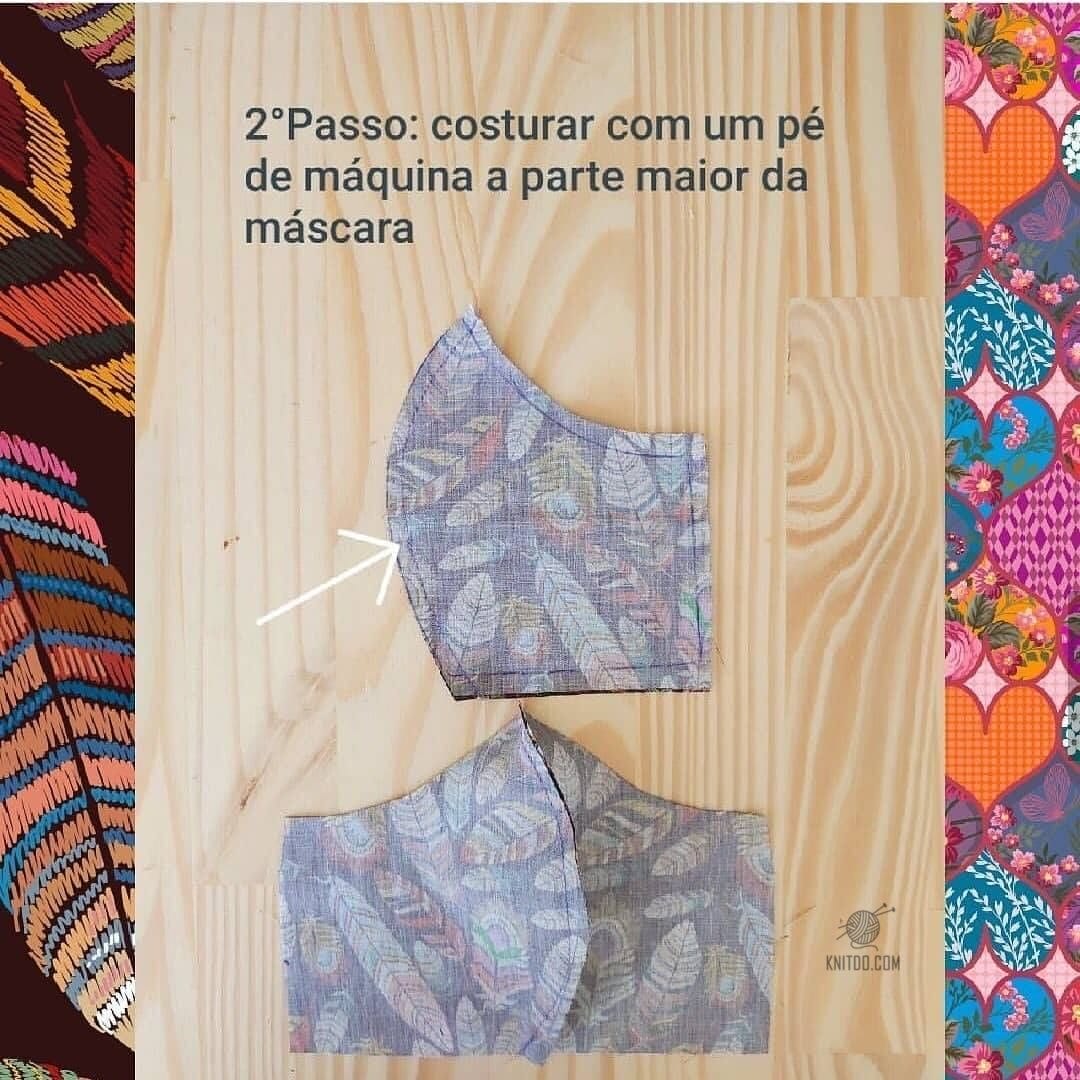 Step By Step Face Mask Free Pattern