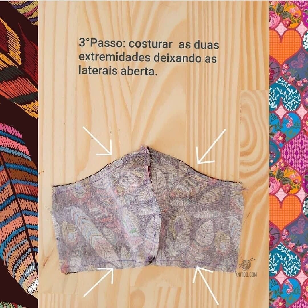 Step By Step Face Mask Free Pattern